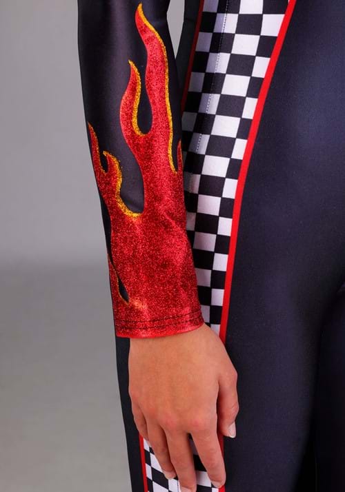 Women's Fiery Race Car Driver Costume | Race Car Costumes
