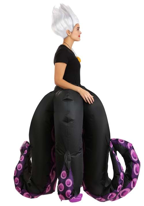 Ursula Inflatable Long Skirt and Necklace Women's Costume | Disney Costumes