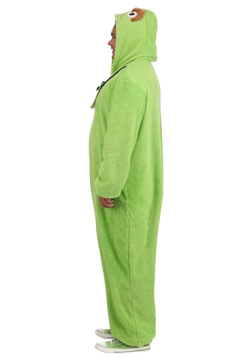 Adult Plus Size Oscar the Grouch Costume Onesie | Sesame Street Costumes