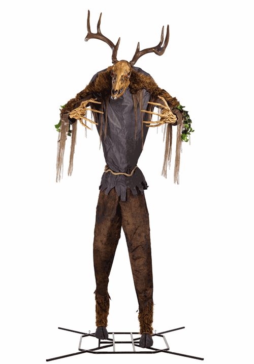 12FT Animated Towering Wendigo Halloween Decoration | Halloween ...