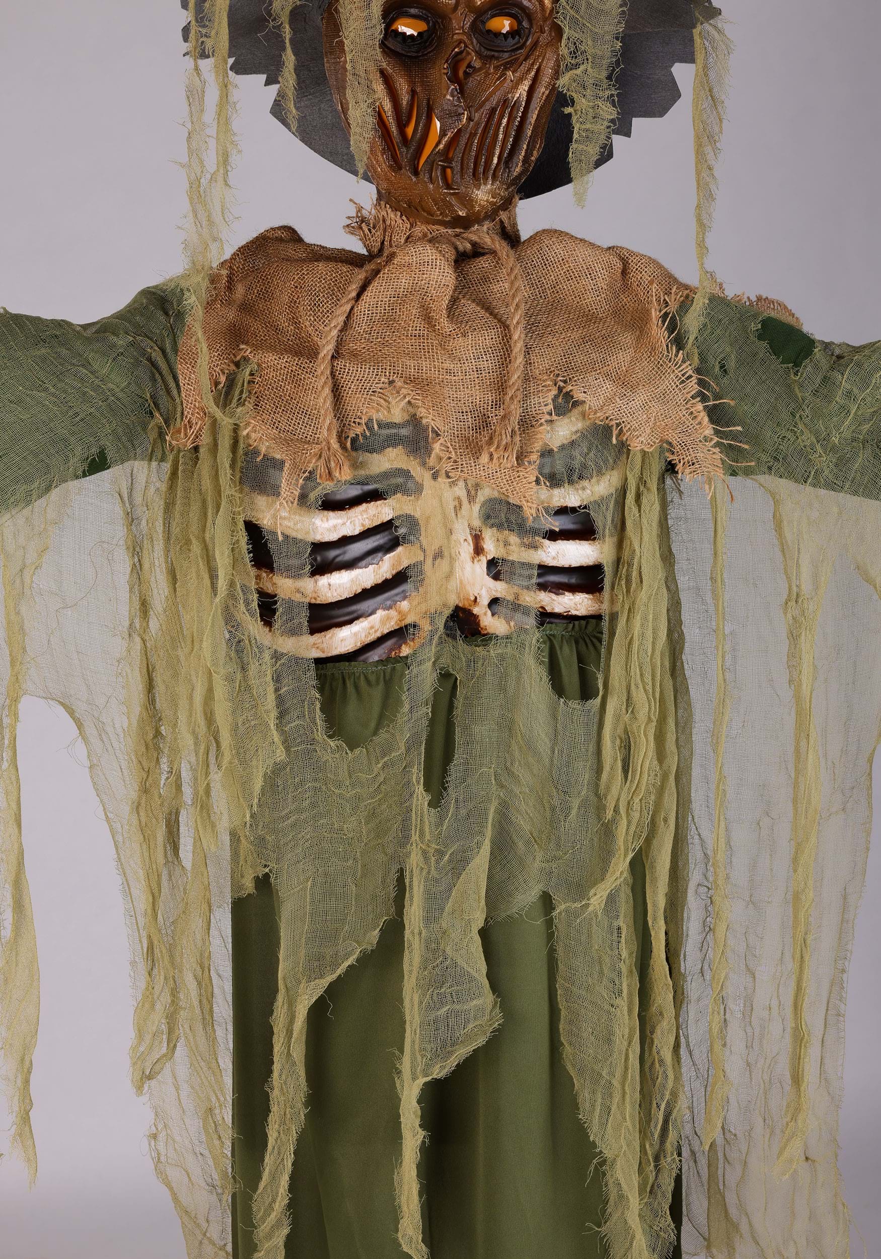 6.5FT Animated Swiping Scarecrow Decoration - Tekky | Halloween ...