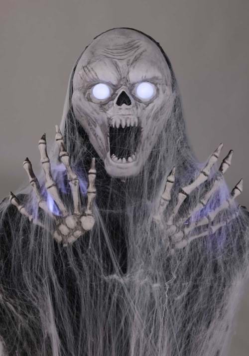 2.1FT Animated Jump Scare Skull and Tombstone Decoration - Tekky ...