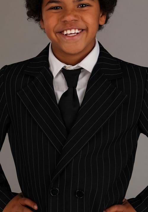 Pinstripe Gangster Suit Boy's Costume | Kid's Gangster Costumes