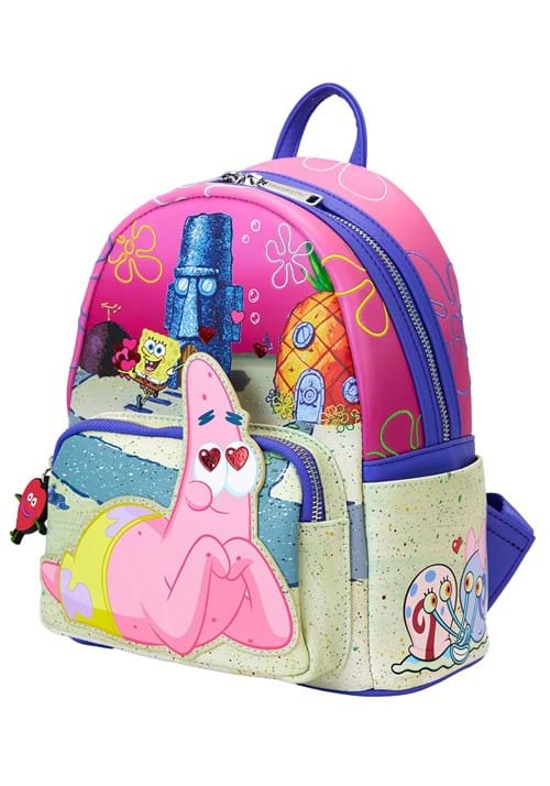 Loungefly Nickelodeon Spongebob & Patrick Mini Backpack | Spongebob ...