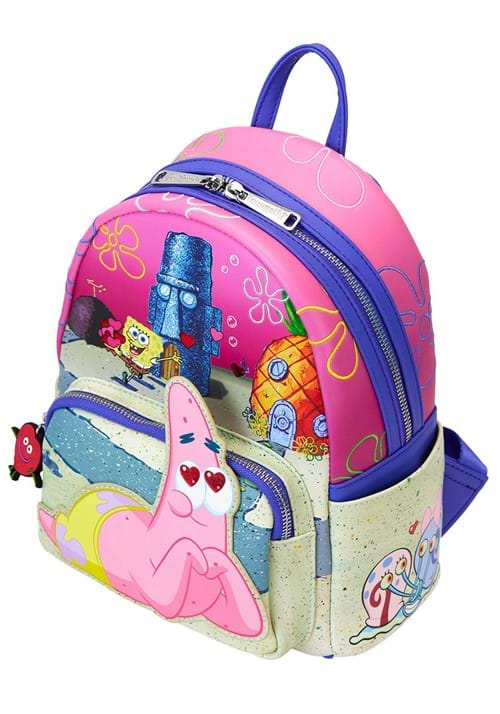 Loungefly Nickelodeon Spongebob & Patrick Mini Backpack | Spongebob ...