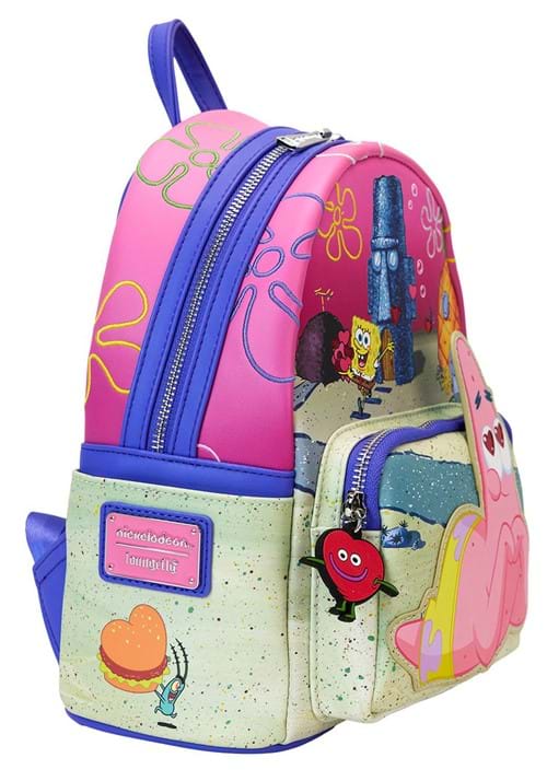 Loungefly Nickelodeon Spongebob & Patrick Mini Backpack | Spongebob ...