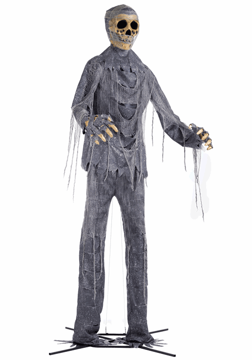 12FT Lighted Zombie Decoration | Halloween Animatronics