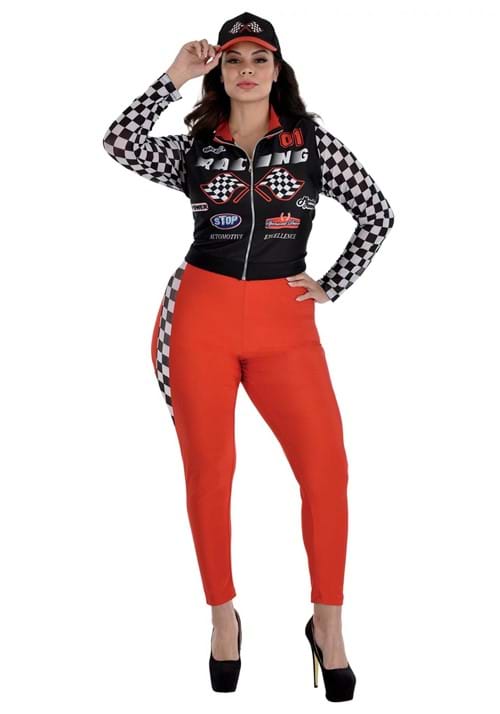 Race Car Driver Suit Women's Costume | Race Car Costumes