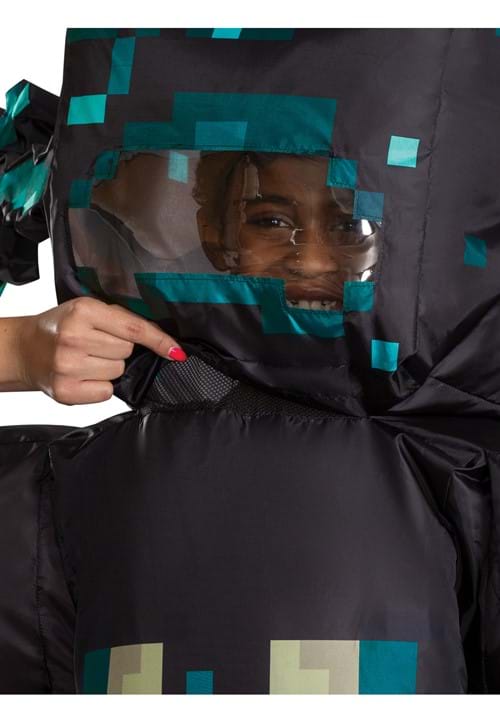 Kid's Inflatable Minecraft Warden Costume | Minecraft Costumes