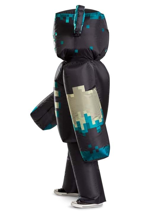 Kid's Inflatable Minecraft Warden Costume | Minecraft Costumes