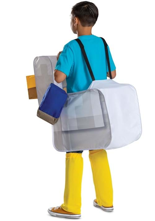 Classic Minecraft Chicken Jockey Pop Out Ride Kid's Costume | Minecraft ...