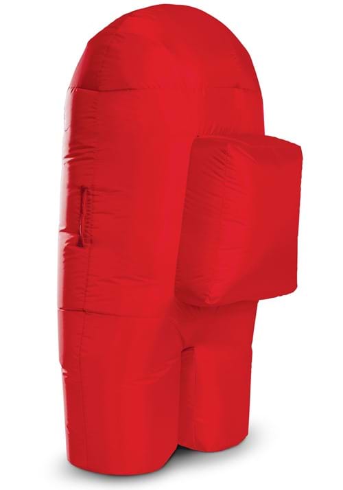 Kid's Among Us Red Impostor Inflatable Costume | Video Game Costumes