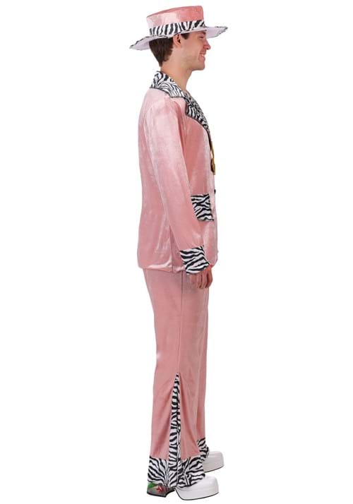 Pink 70's Pimp Suit Men's Costume | Pimp Costumes