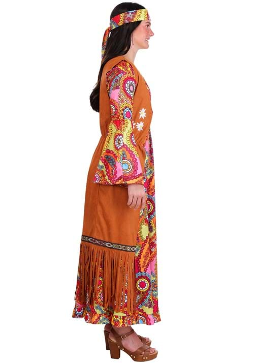 70s Woodstock Hippie Costume Dress for Women | Hippie Costumes
