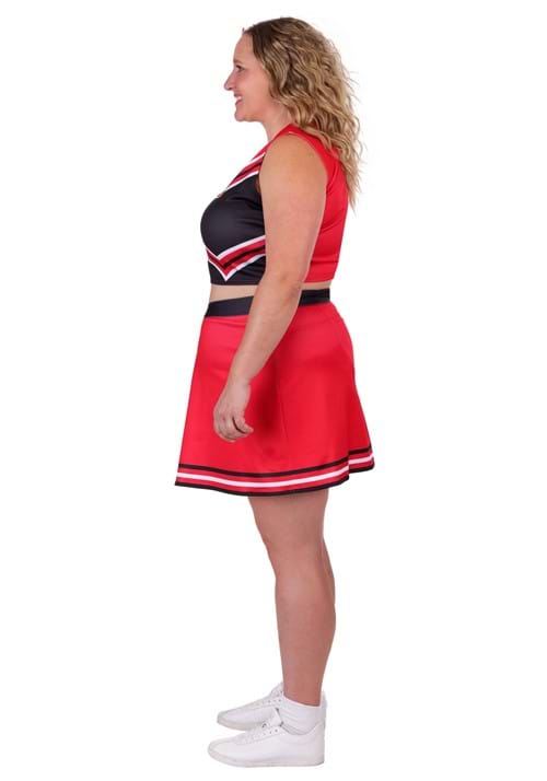 Women's Plus Size Red Cheerleader Costume | Sports Costumes