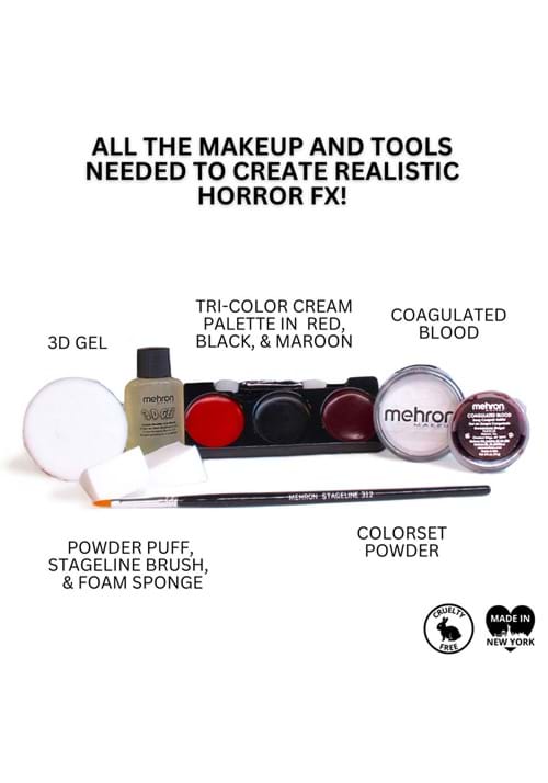 Mehron Costume Horror Makeup Kit | Halloween Makeup