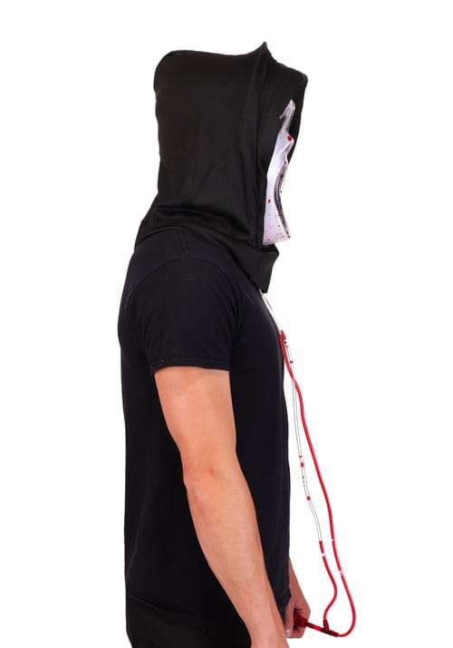 Ghost Face Bleeding Adult Mask with Knife Costume Kit | Scream Costumes