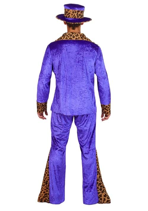 Economy Purple Pimp Men's Costume | Pimp Costumes