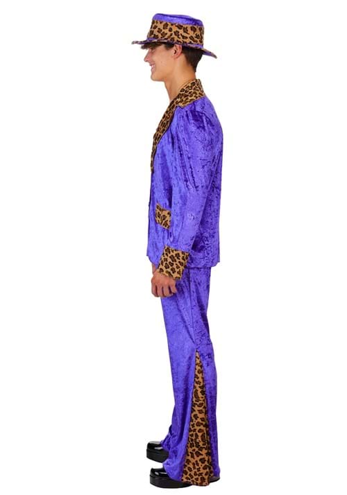 Economy Purple Pimp Men's Costume | Pimp Costumes