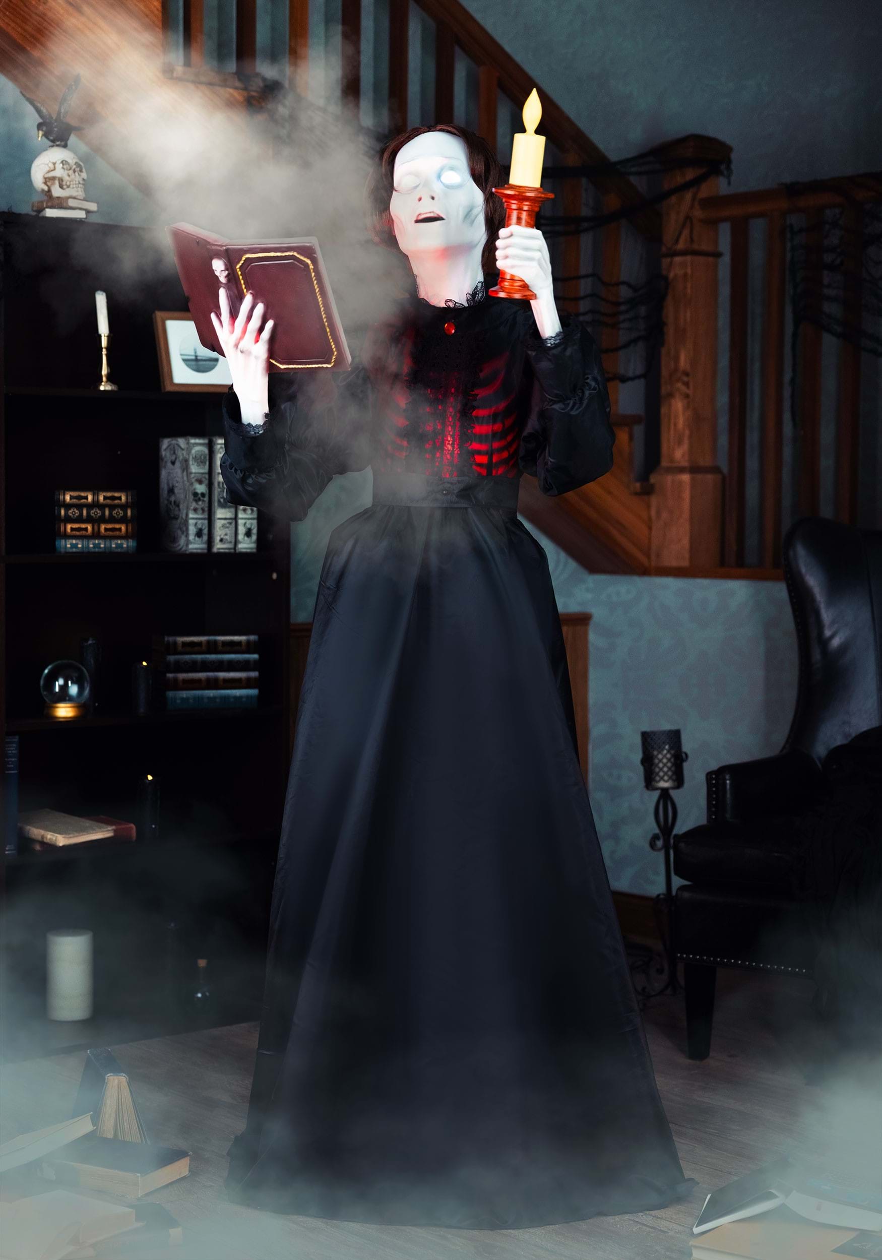 5.7FT Animatronic Lorelai the Ghostly Librarian Decoration | Animatronics