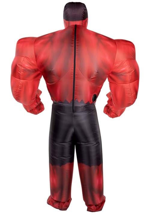Inflatable Marvel Red Hulk Men's Costume | Marvel Costumes