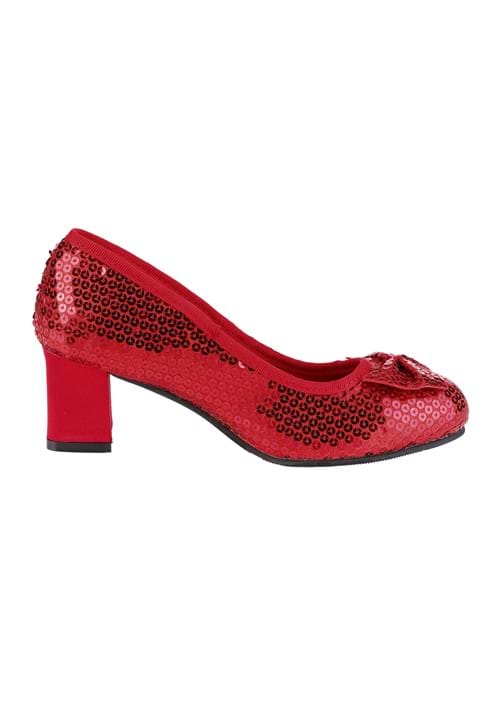 Red Sequin Women's Costume Shoes | Costume Accessories