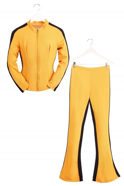 Yellow Ninja Assassin Women's Costume | Movie Costumes