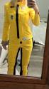 Kill Bill Beatrix Kiddo Motorcycle Suit Costume for Women