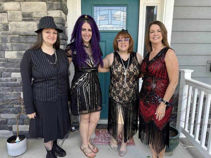 Plus Size Speakeasy Flapper Costume For Women 1x 2x
