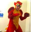 Child Deluxe Red Dragon Costume