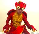 Child Deluxe Red Dragon Costume