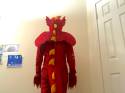 Child Deluxe Red Dragon Costume