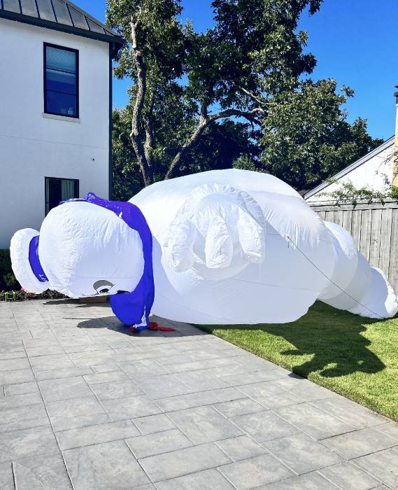 Inflatable 25 Foot Stay Puft Marshmallow Man Decoration